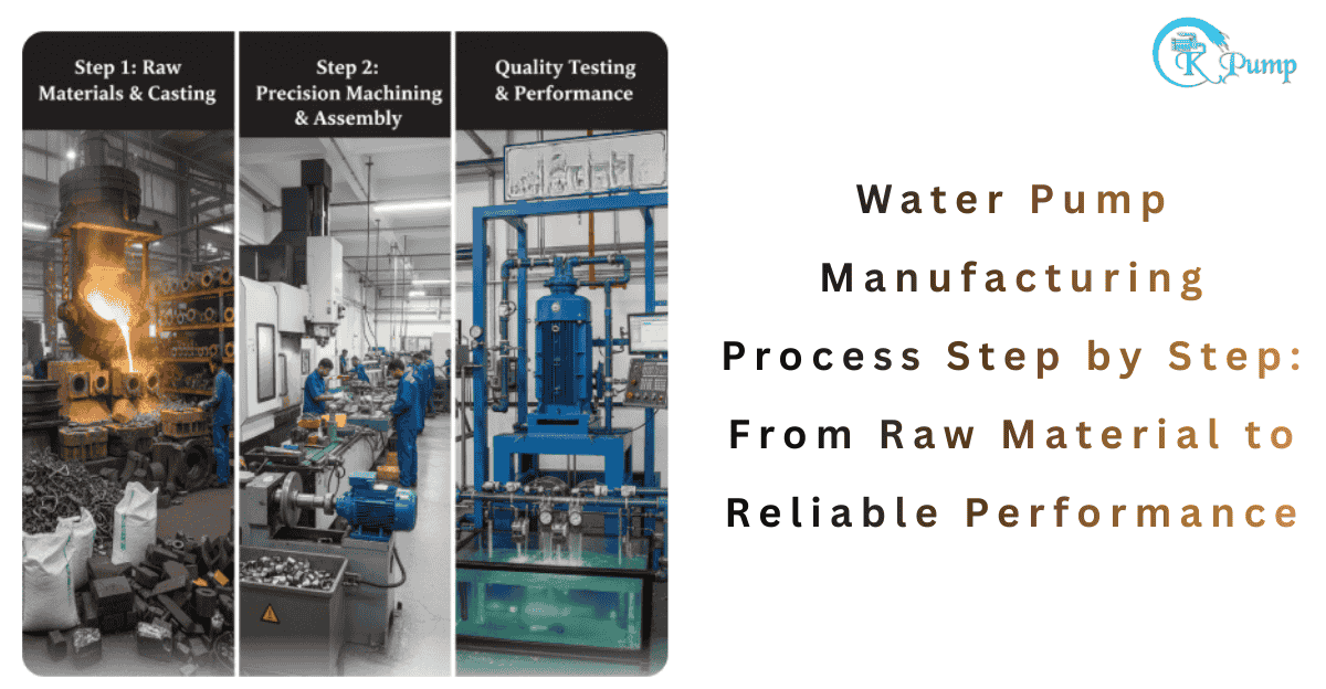 Water Pump Manufacturing Process Step by Step – CK Pumps